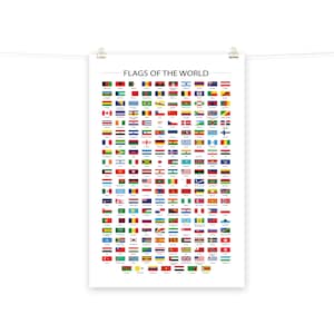 Flags of the World Poster | Countries Flags Chart | Educational Kids ...