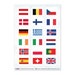 Kiss-cut Sticker Sheet of the Flags of the Countries of Oceania ...