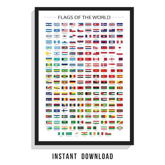 Flaggen Der Welt Zum Ausdrucken