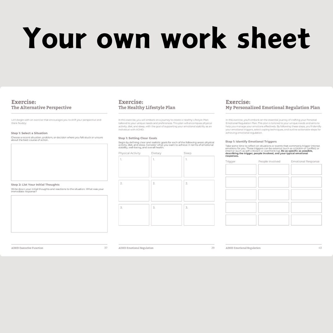 ADHD Cheat Sheet Tools: Unleash Your Potential With Executive Function ...