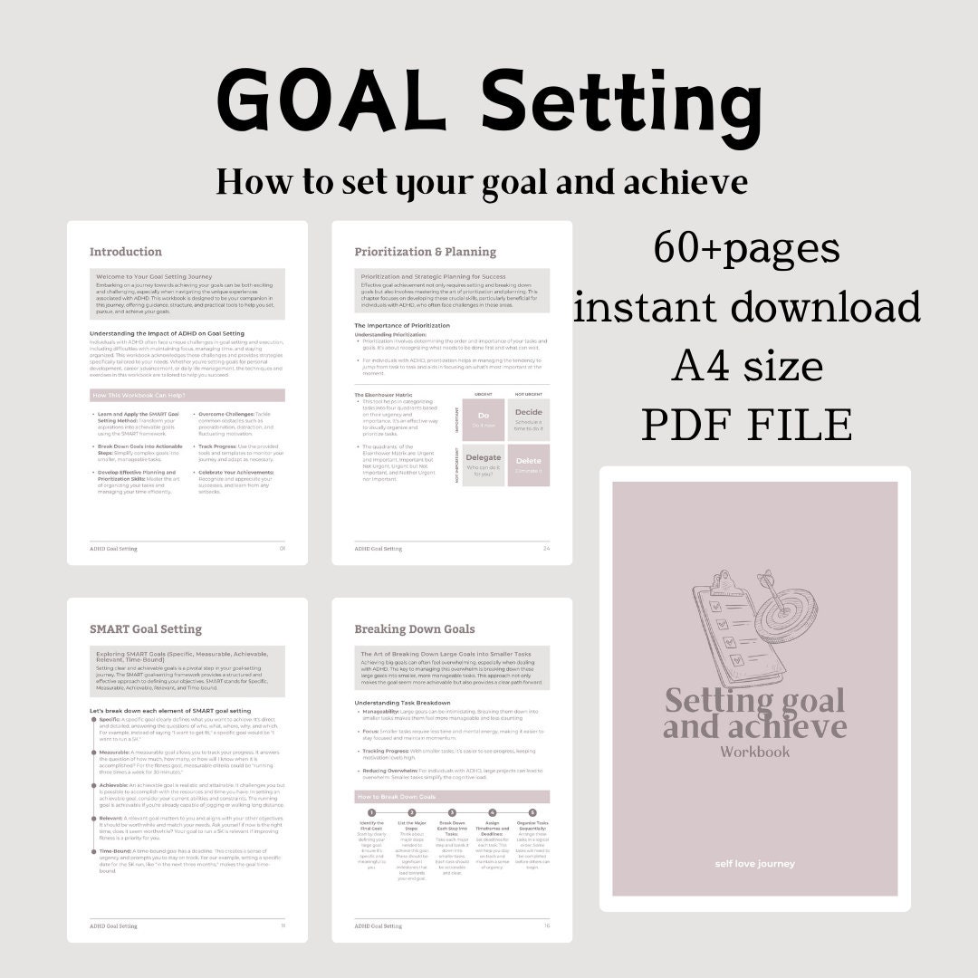 GOAL Setting & Motivation Toolkit / Editable Coaching Tools and ...