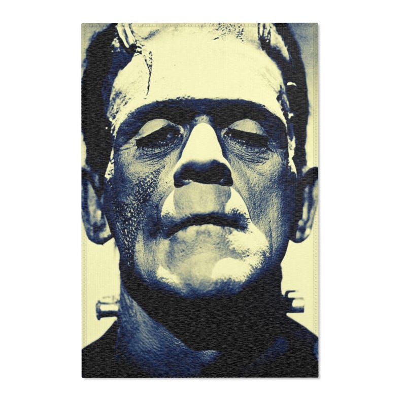 Frankenstein Area Rug - Etsy