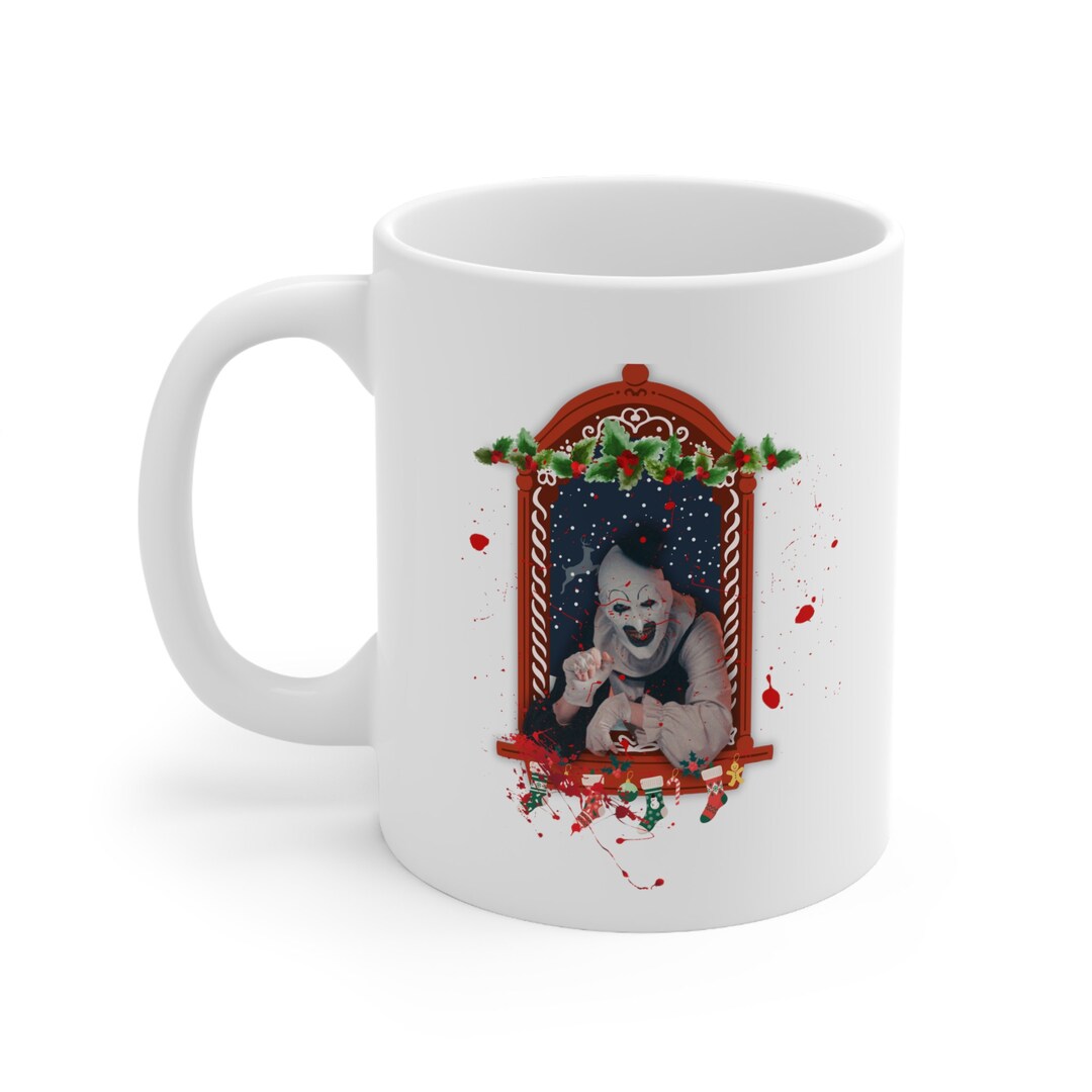 Terrifier Christmas Ceramic Mug 11oz - Etsy