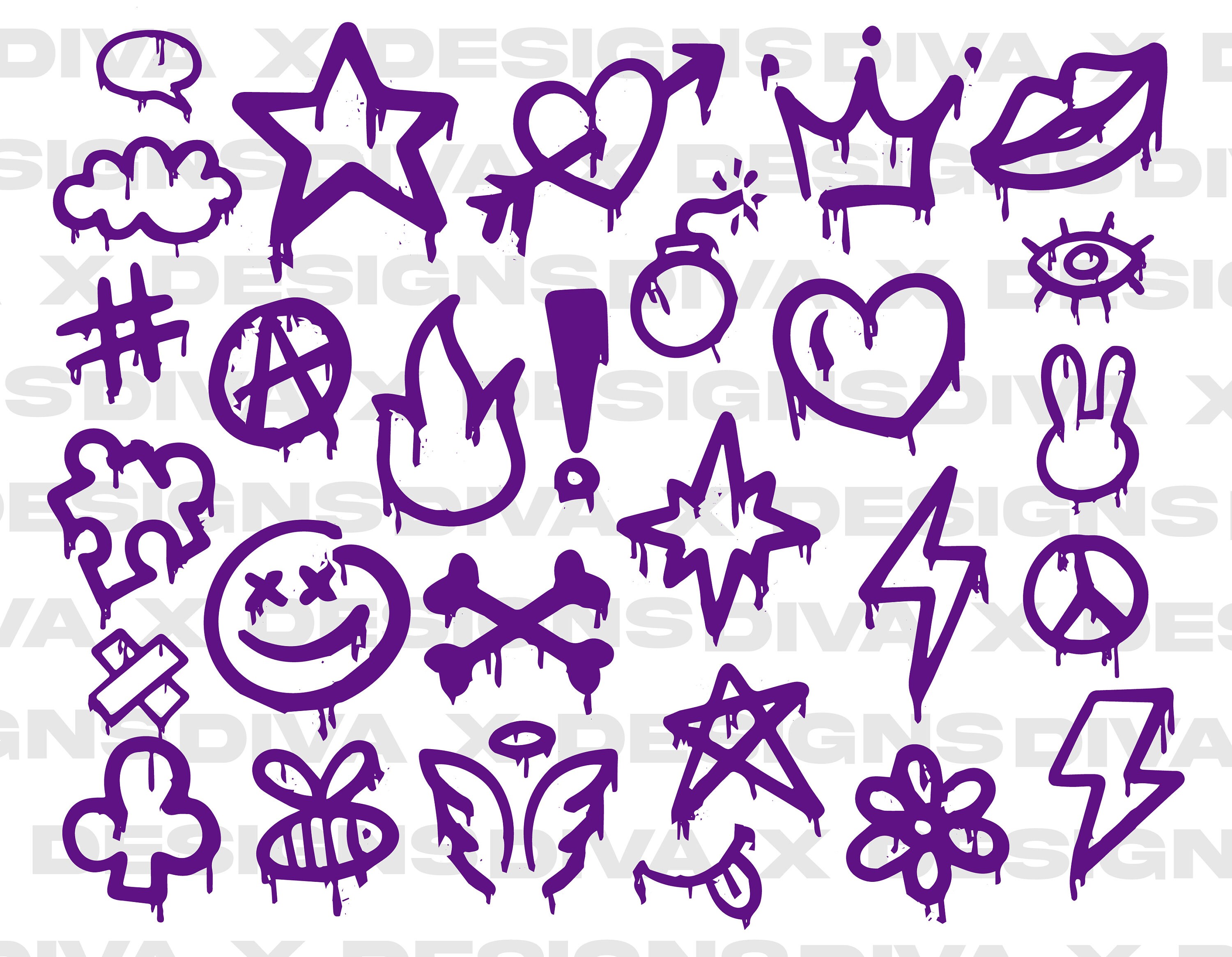 Graffiti Designs, Graffiti Art Pack, Graffiti Stickers, Graffiti Doodle ...