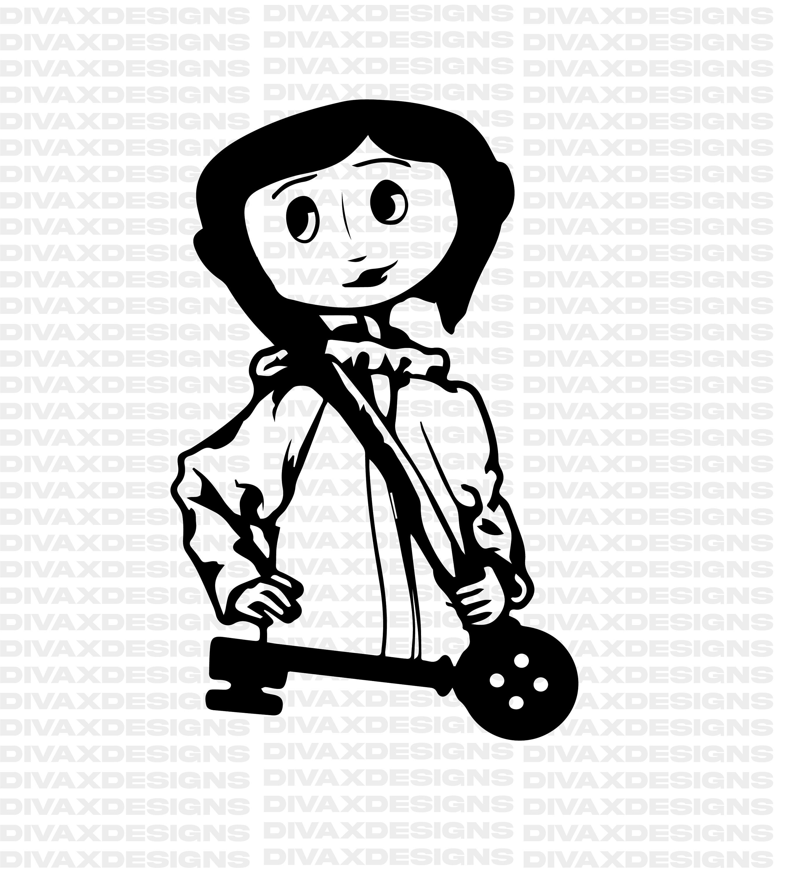 Coraline Svg, Coraline Shirt Svg, Coraline Svg Layered, Coraline Svg ...