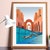 Dive Into Blue Water Sports Prints, Male Olympic Diver, Maritime Style ...