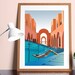 Dive Into Blue Water Sports Prints, Male Olympic Diver, Maritime Style ...