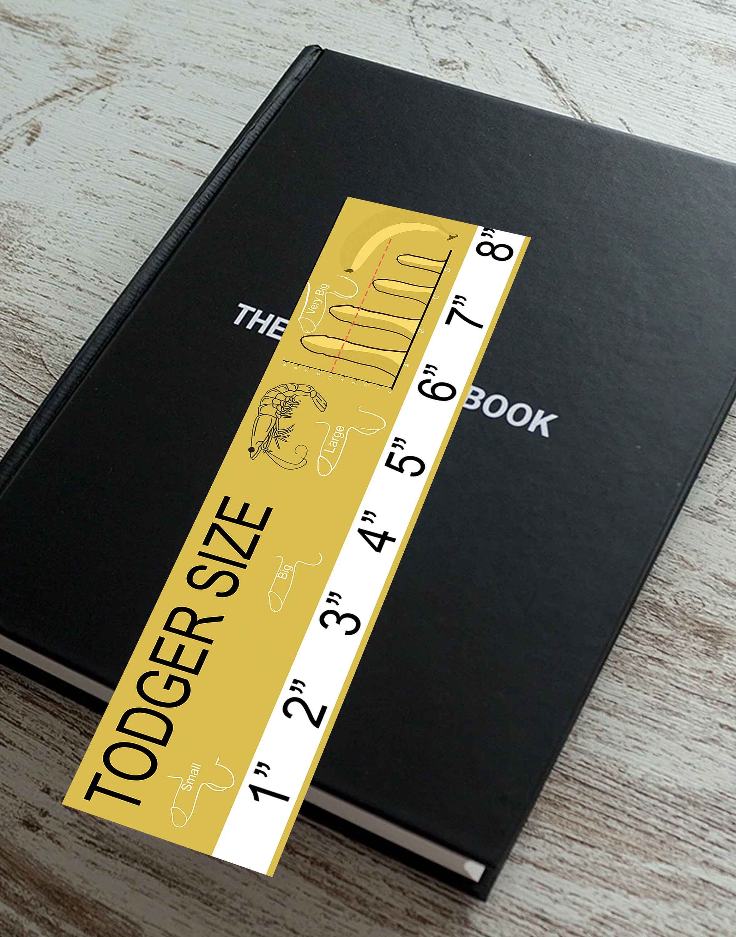 Willy Ruler Guide, Male Ruler Inappropriate Bookmark, MY PAGES Bookmark ...