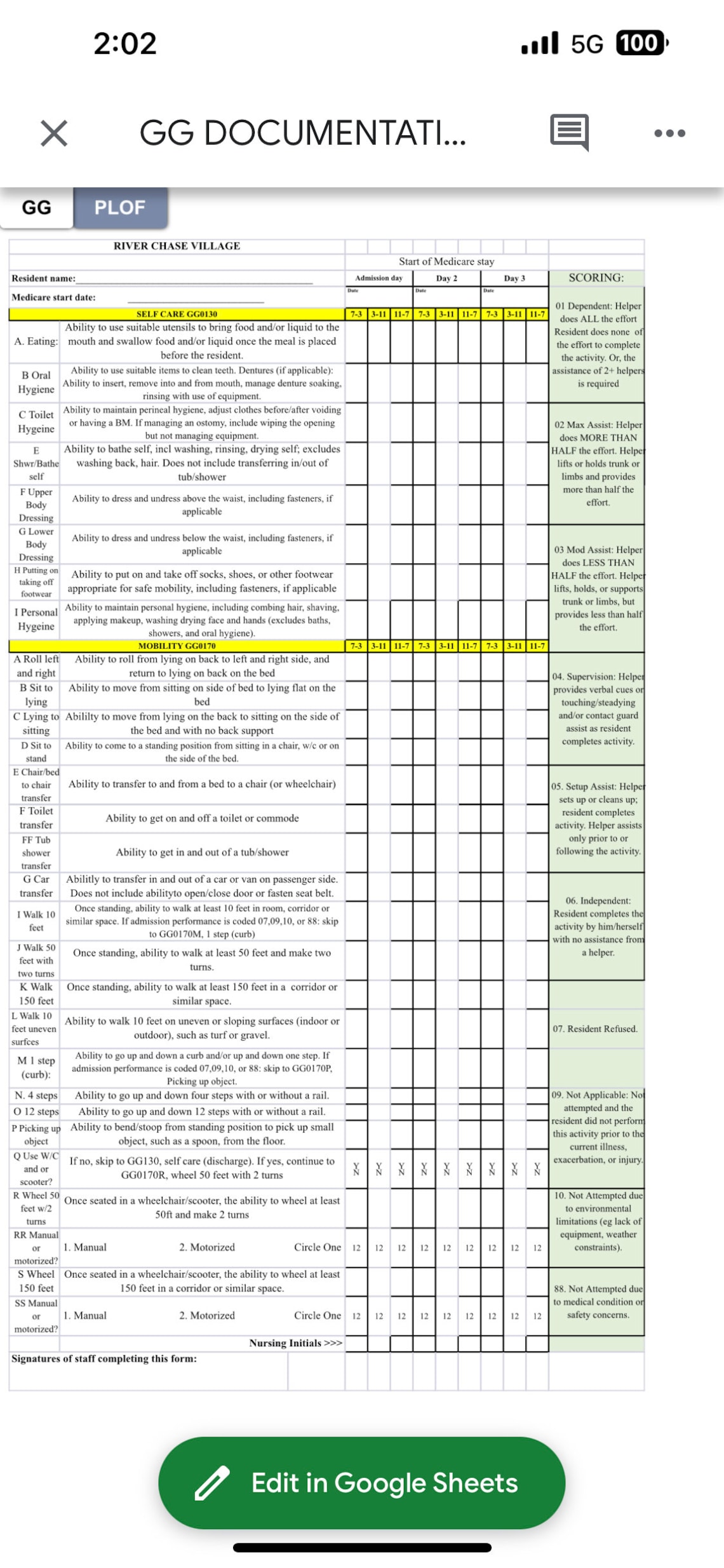 NEW* SECTION GG Documentation Sheets - Etsy