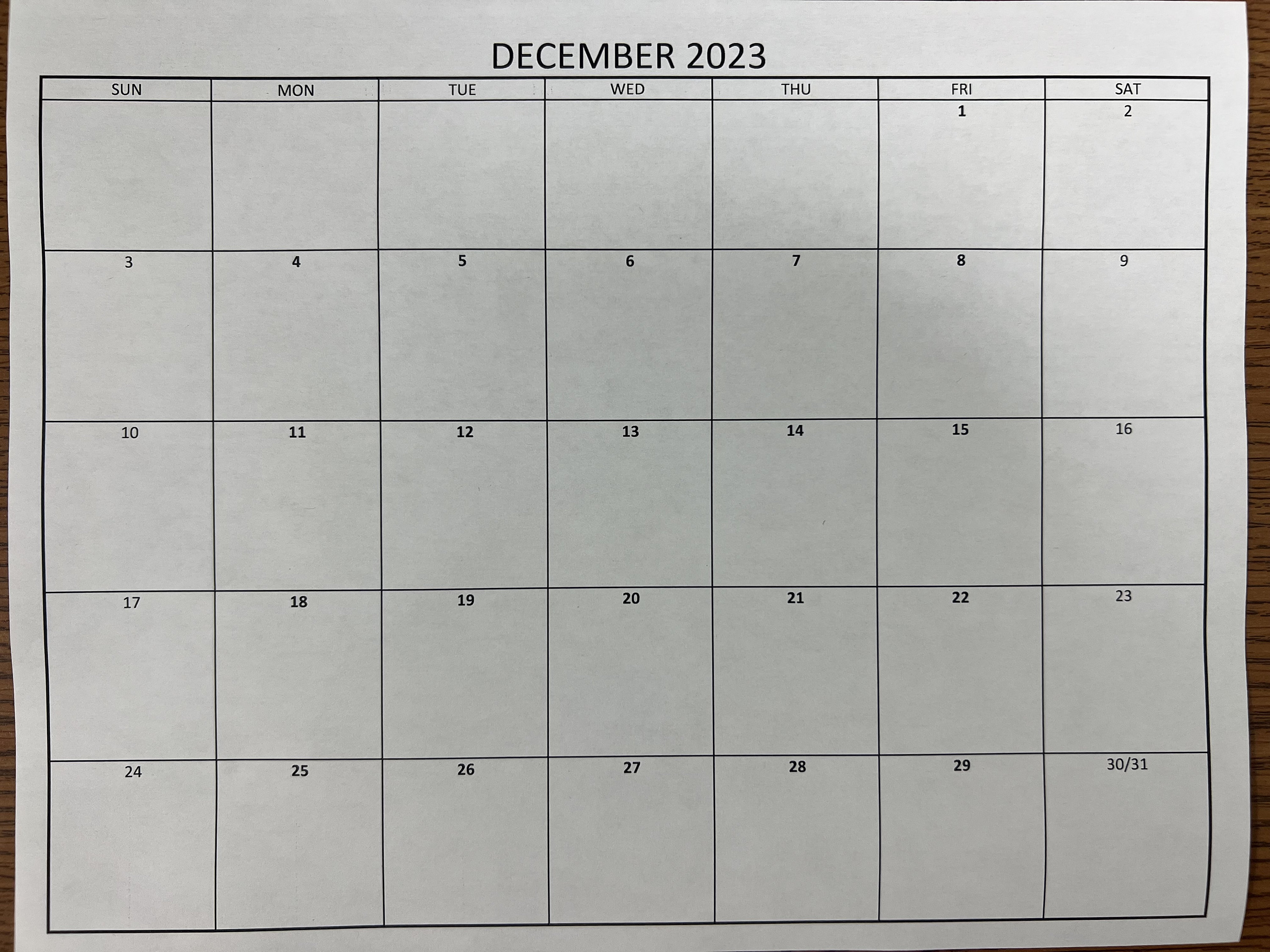 MDS CALENDAR - Etsy
