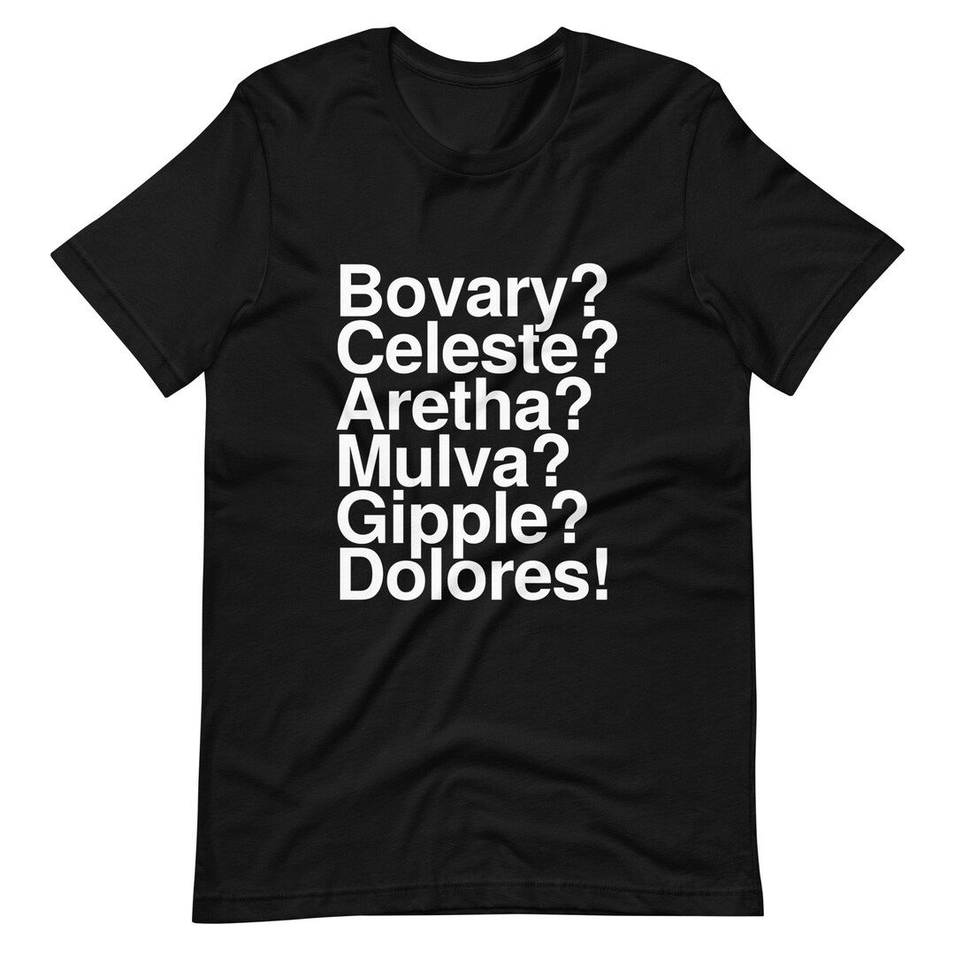 Seinfeld Shirt Girlfriend's Name Quotes Mulva or Gipple or Aretha or ...