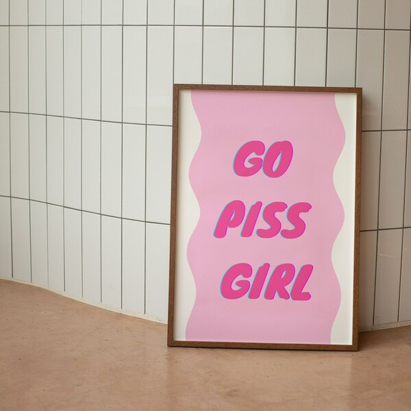 Go Piss Girl Etsy