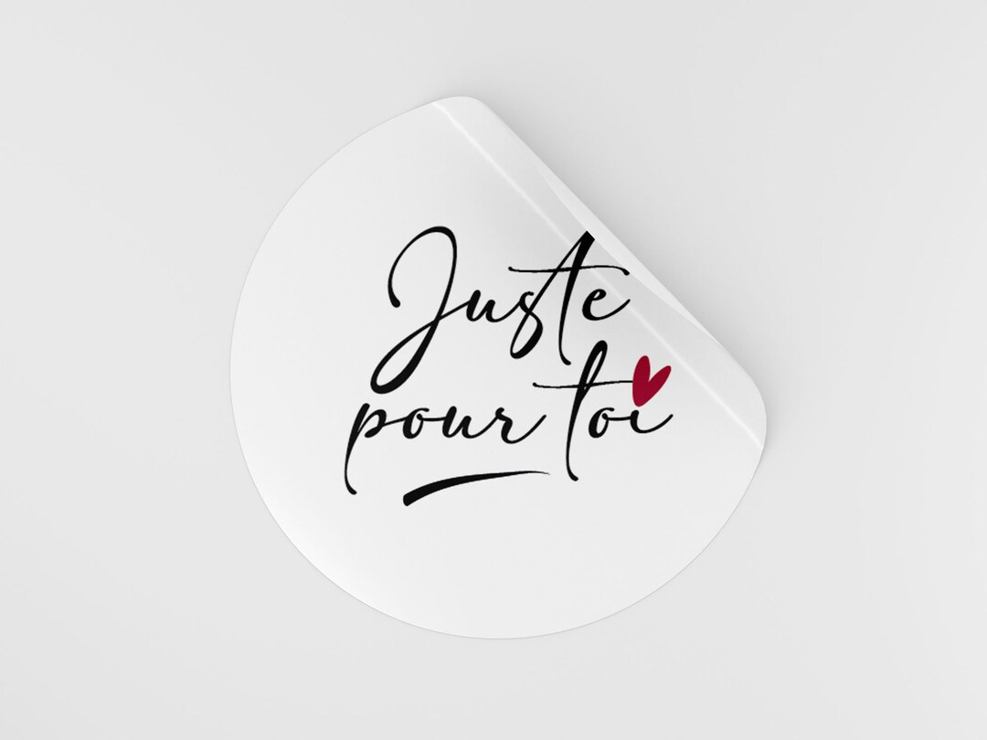 Stickers - Just for You - Etsy