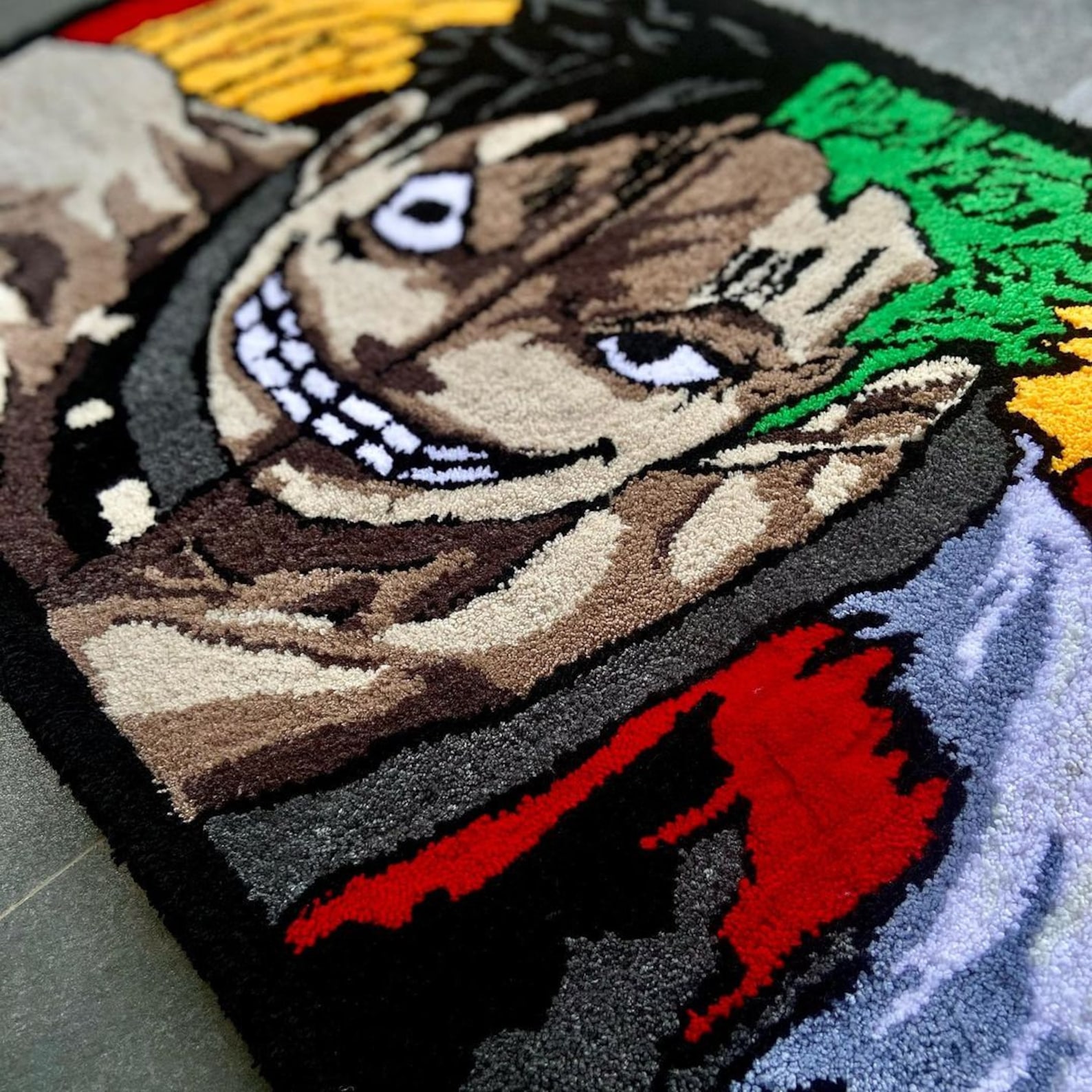 Zorro Lufy One Piece Rug - Etsy