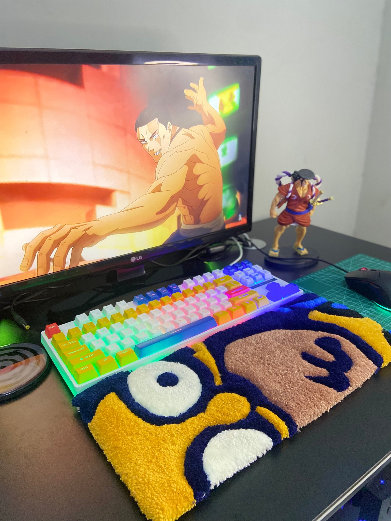 Custom Keyboard Rug Gift for Your Girlfriend or Boyfriend - Etsy