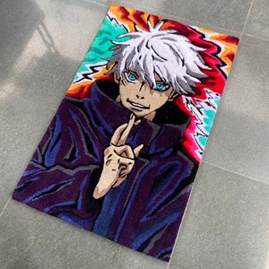 Gojo Custom Rug Jujutsu Kaizen - Etsy
