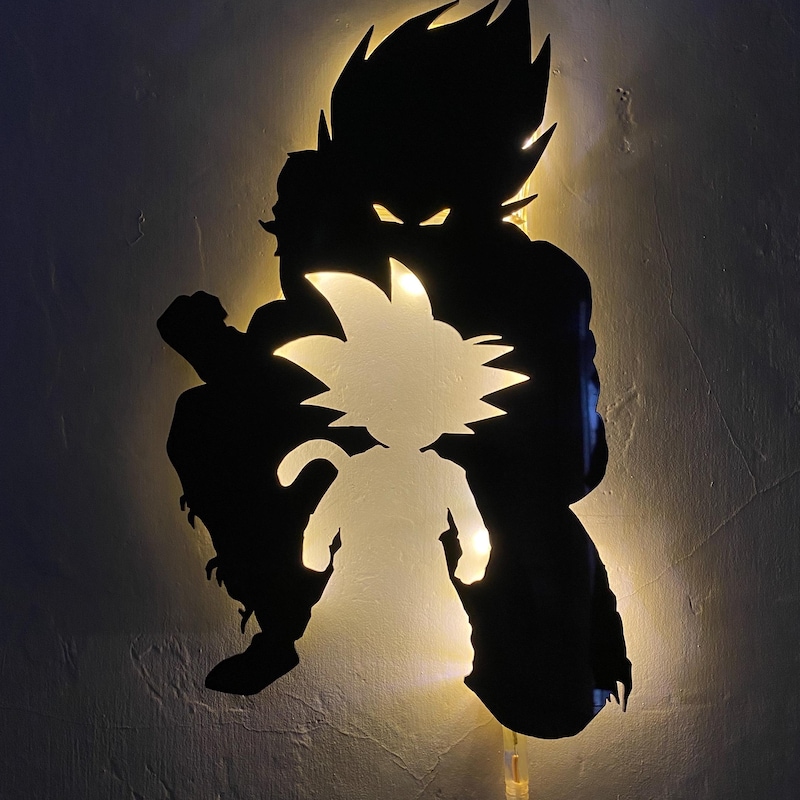 Dragon Ball Z Night Light - Etsy