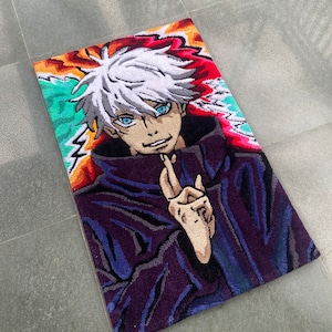 Gojo Custom Rug Jujutsu Kaizen - Etsy