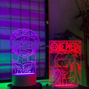 Japanese Anime,gift, Acrylic LED Lamp LED Desk Light,night Light,gifts ...