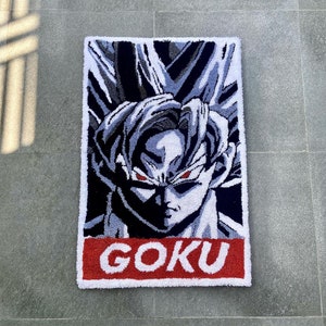 Goku Custom Rug - Etsy