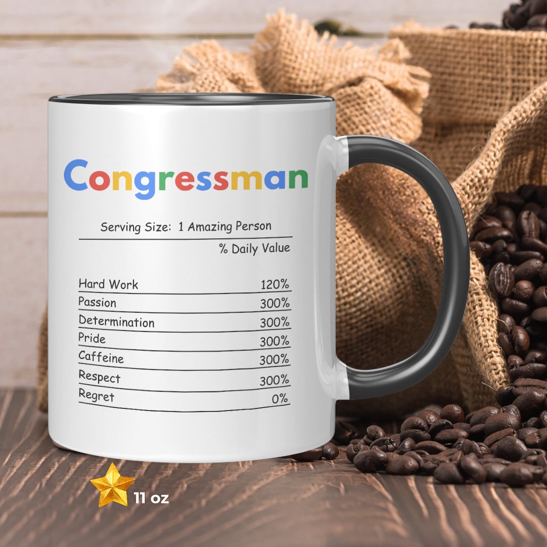 Congressman Gift, Congressman, Congressman Mug, Congress, Legislator ...