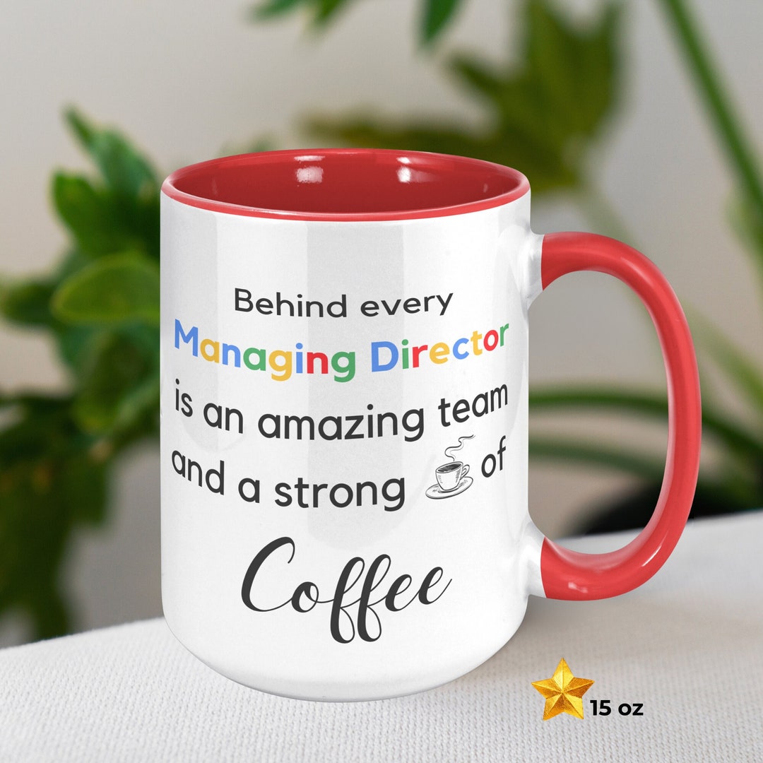 Managing Director Managing Director Gift Coffee Mug - Etsy UK