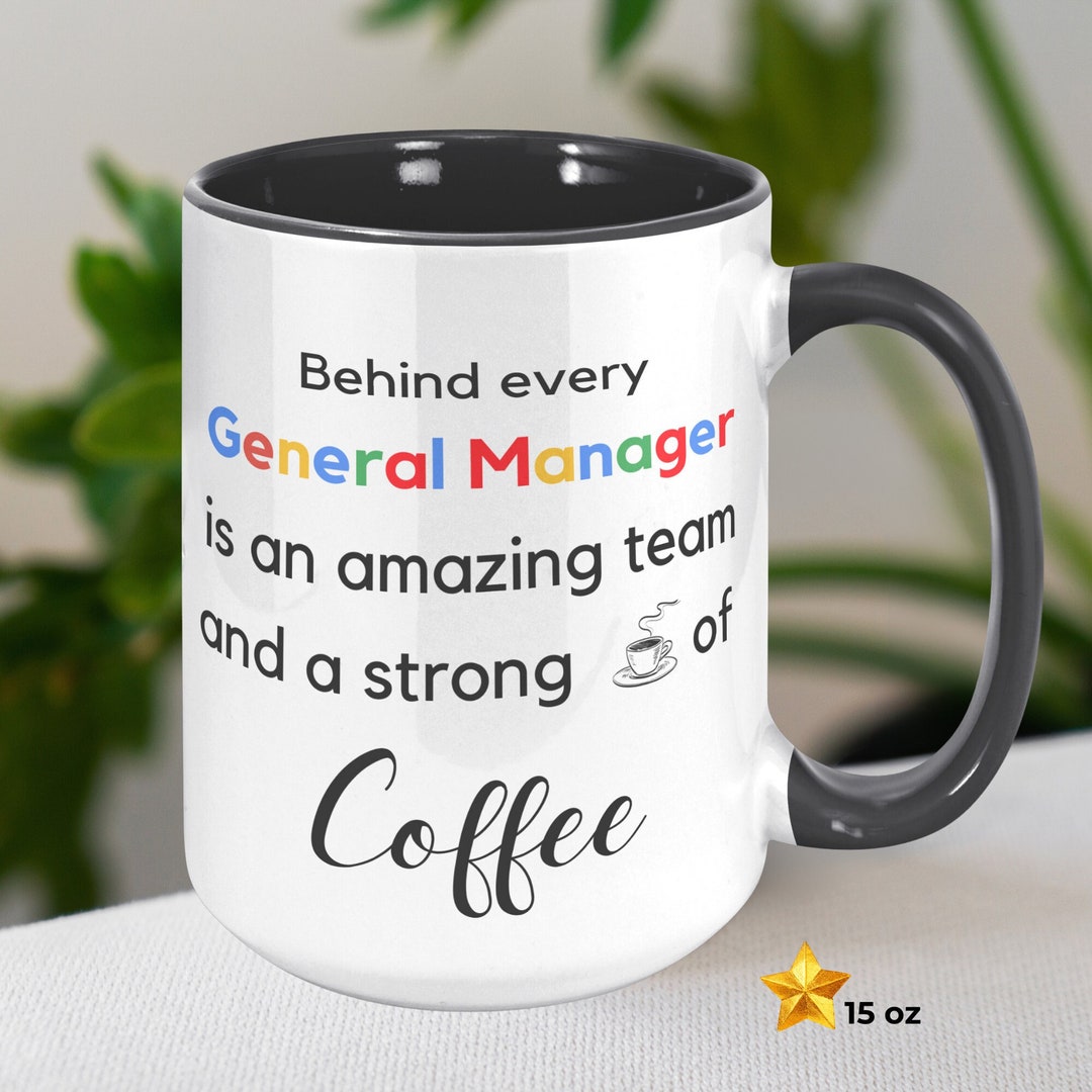 General Manager General Manager Gift GM GM Coffee Mug - Etsy