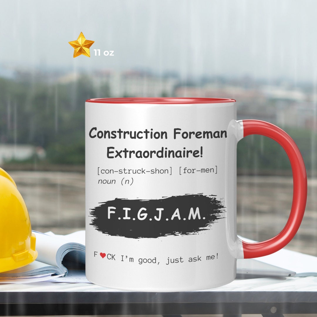 Construction Foreman Construction Foreman Coffee Mug - Etsy