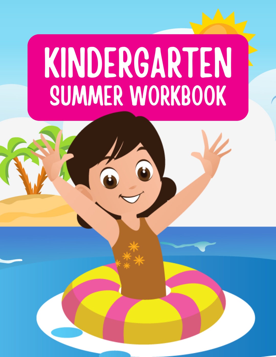 Kindergarten Summer Workbook, Fun, Boys, Girls, Educational, Learning ...