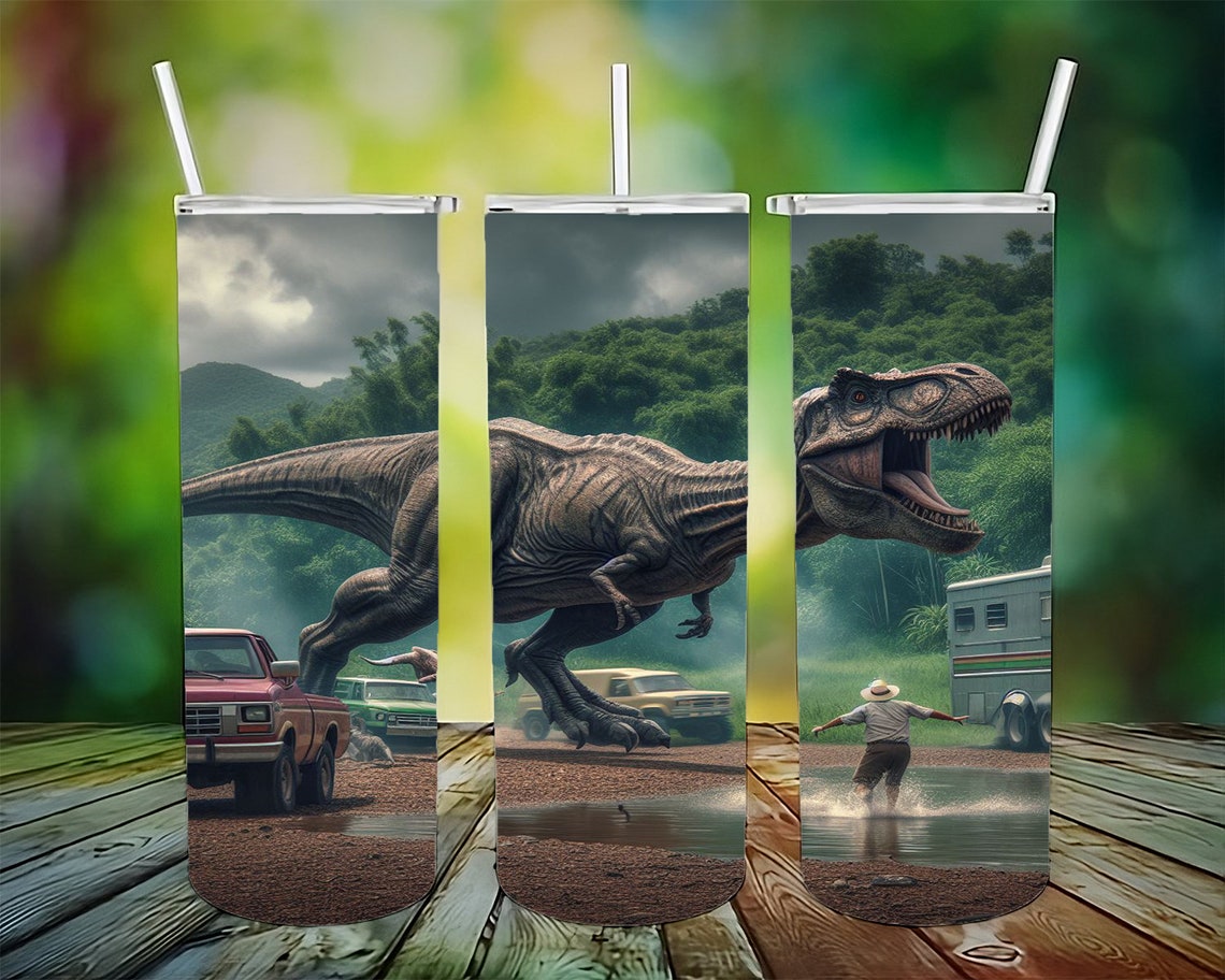 Tyrannosaurus Rex PNG Designs, Jurassic World 20 Oz Tumbler Wrap ...