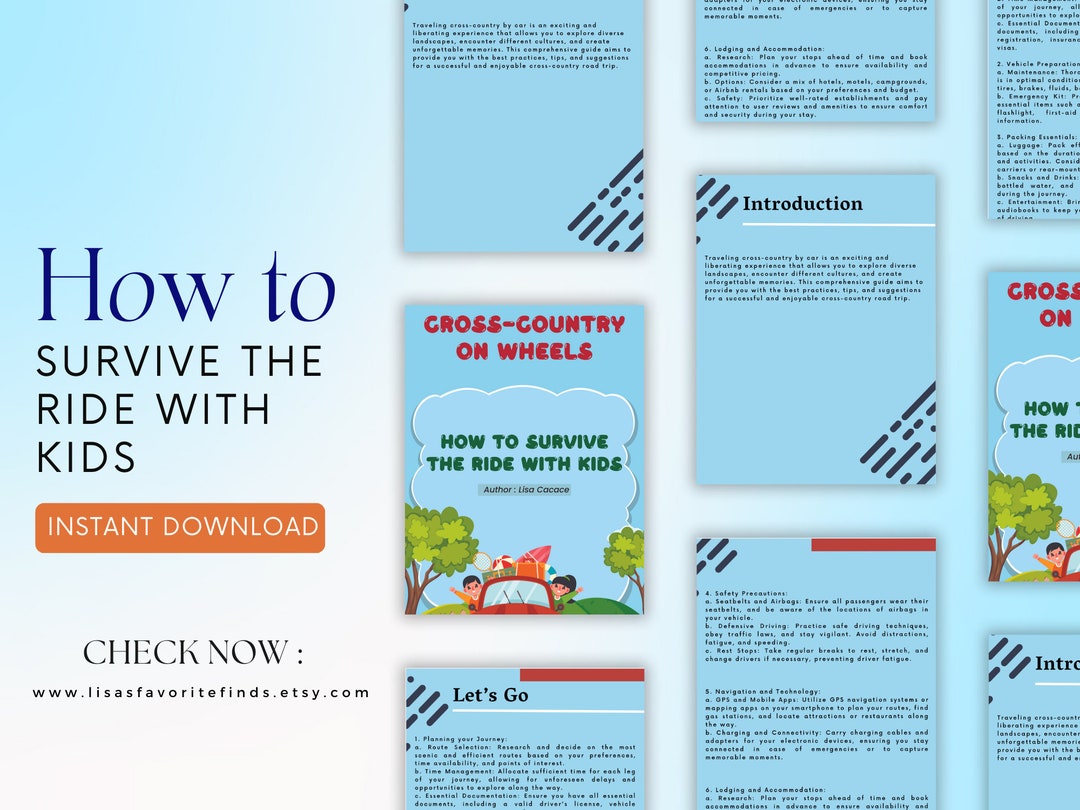 Ultimate Guide to Cross-country Travel: Surviving Road Trips With and ...