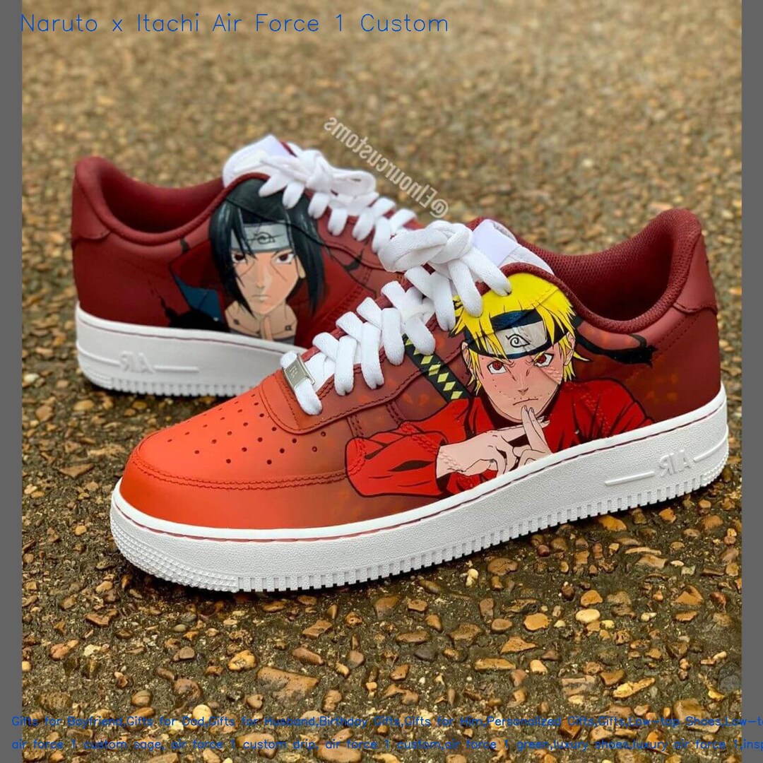 Naruto X Itachi Air Force 1 Custom Perfect Gift for Any Naruto - Etsy