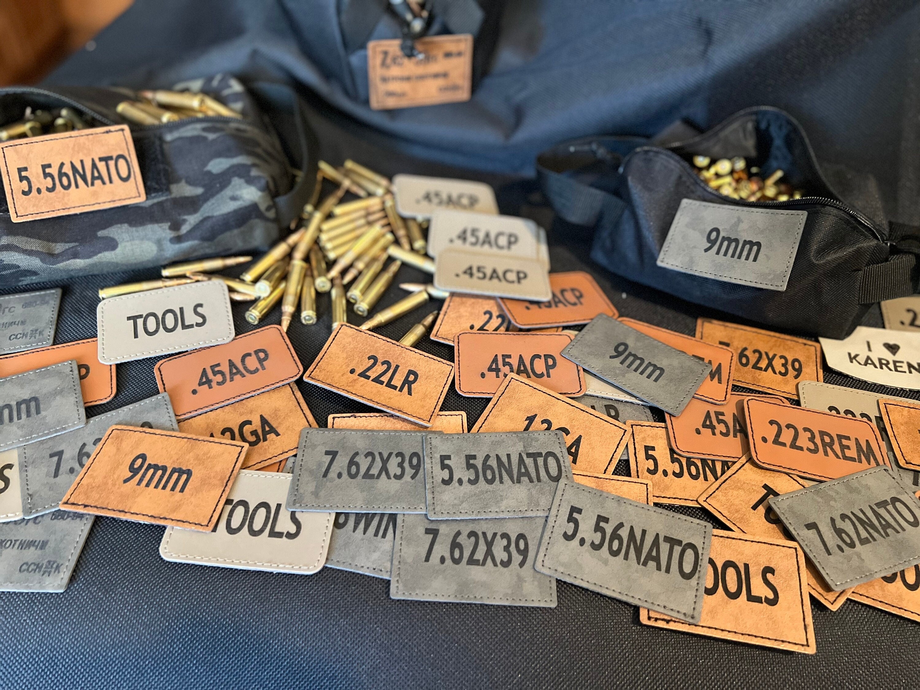 Ammo / Magazine Bag Caliber Patch Patches Label 2”x3” Hook and Loop - Etsy