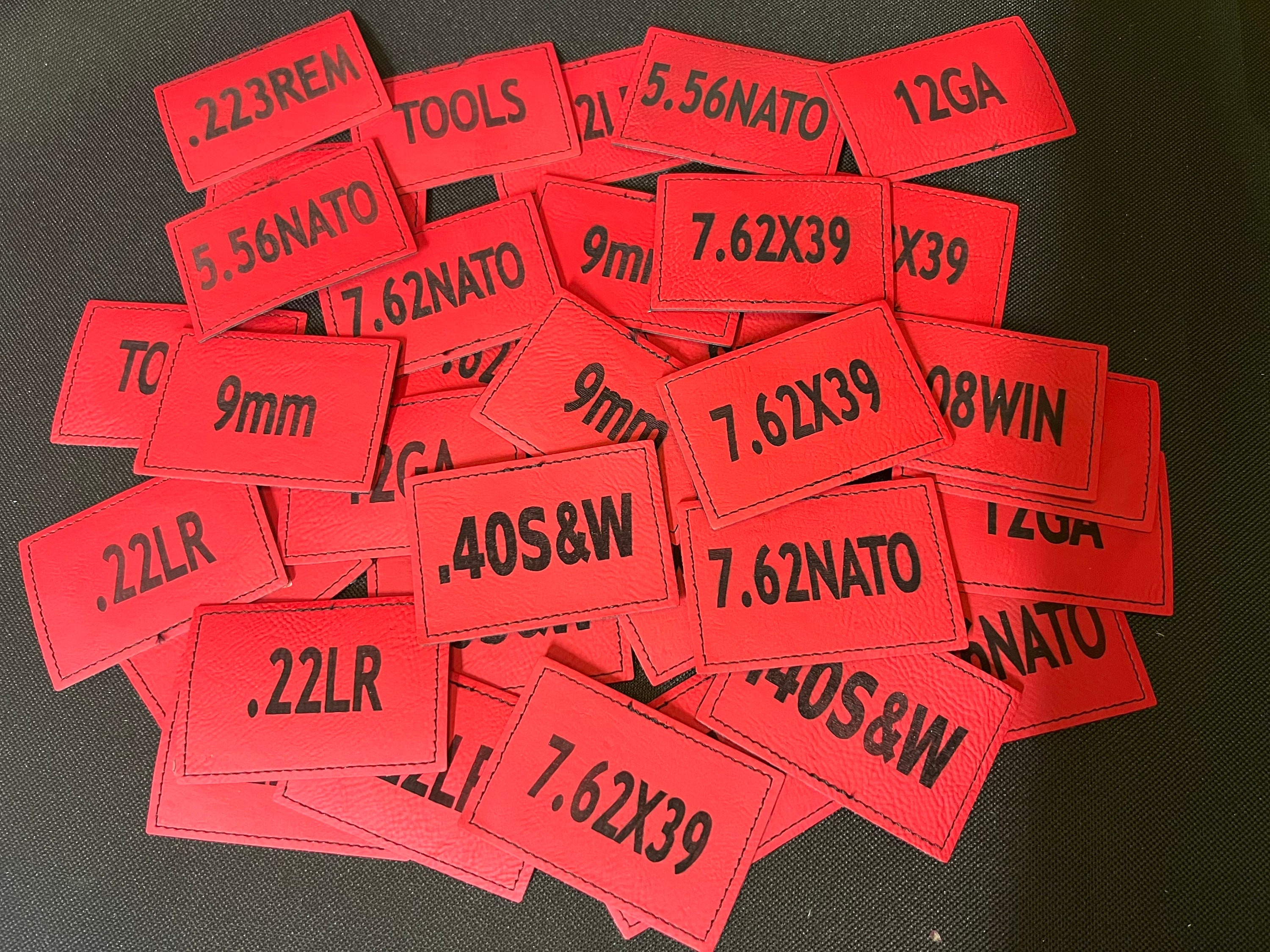 Ammo / Magazine Bag Caliber Patch Patches Label 2”x3” Hook and Loop - Etsy