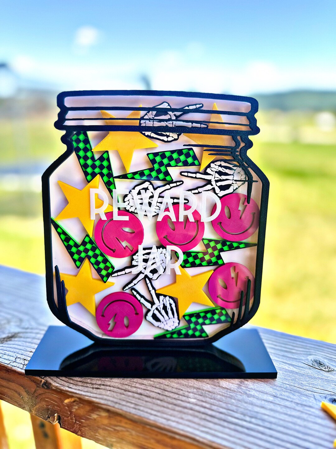 Rad Kid Reward Jar - Etsy
