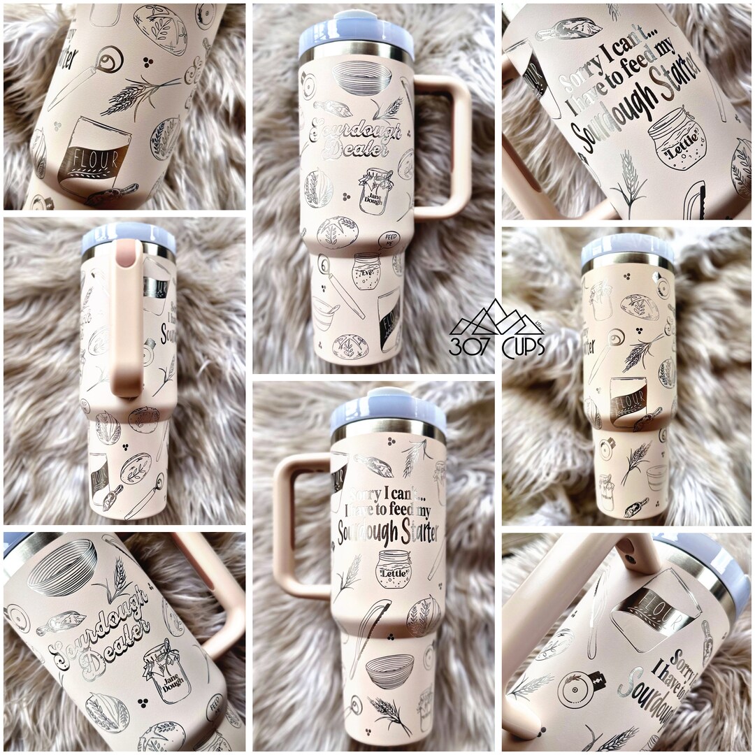 Sourdough Bread Baking LASER ENGRAVING Tumbler Wrap SVG - Etsy