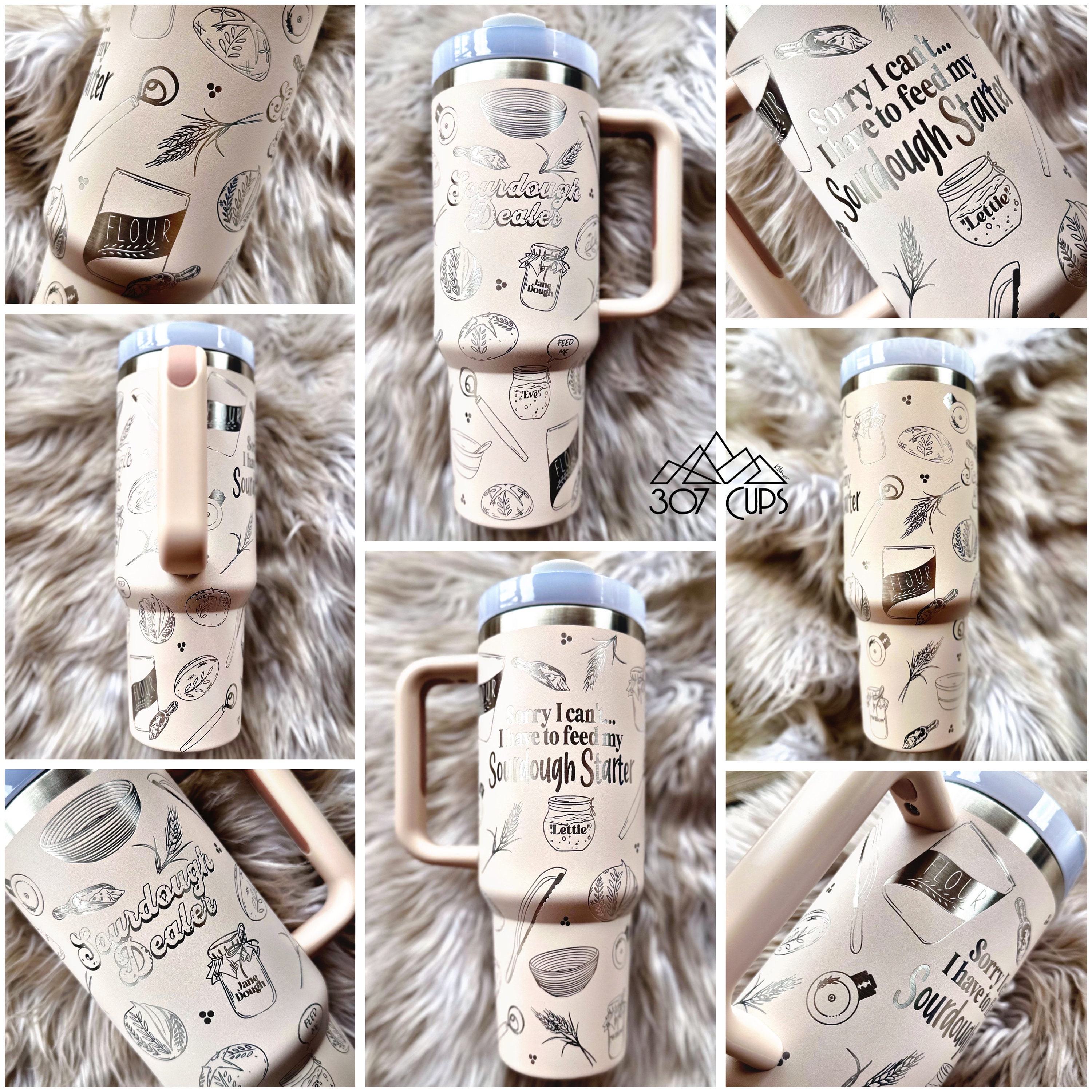 Sourdough Bread Baking LASER ENGRAVING Tumbler Wrap SVG - Etsy