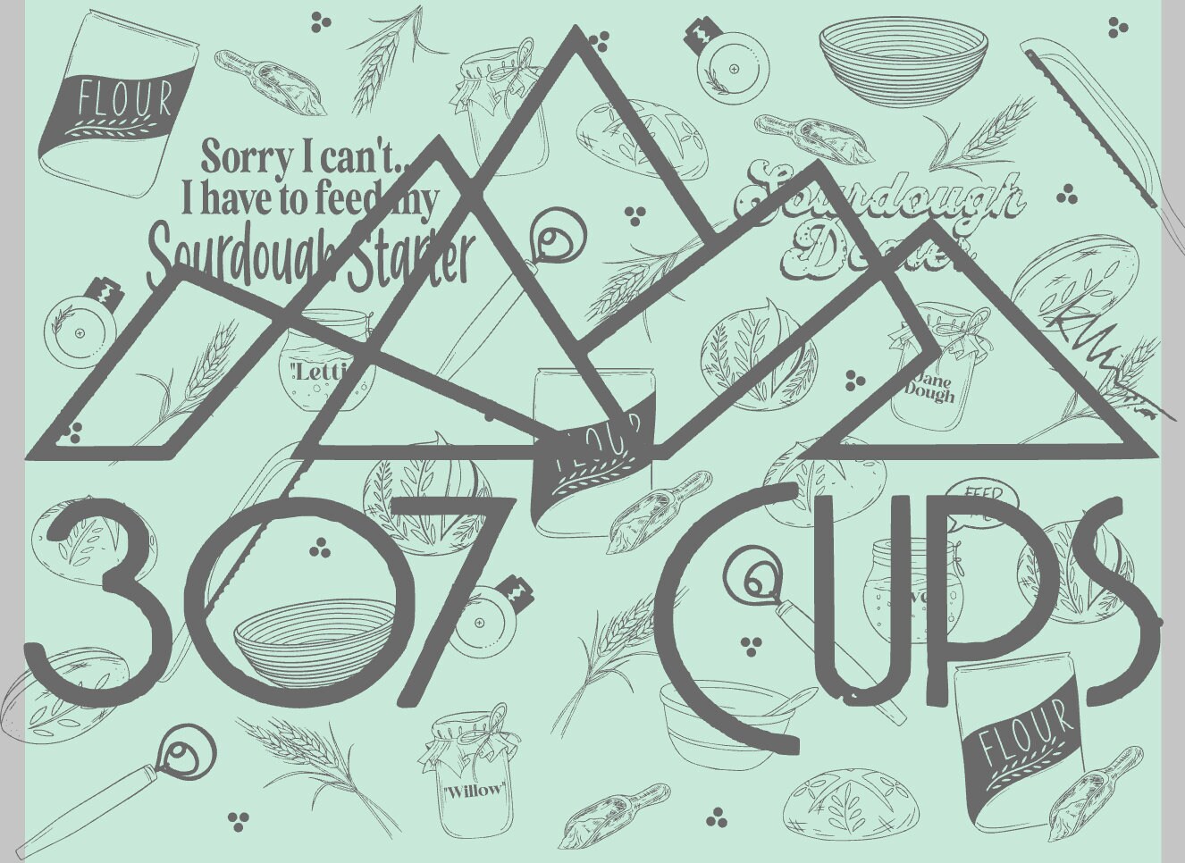 Sourdough Bread Baking LASER ENGRAVING Tumbler Wrap SVG - Etsy