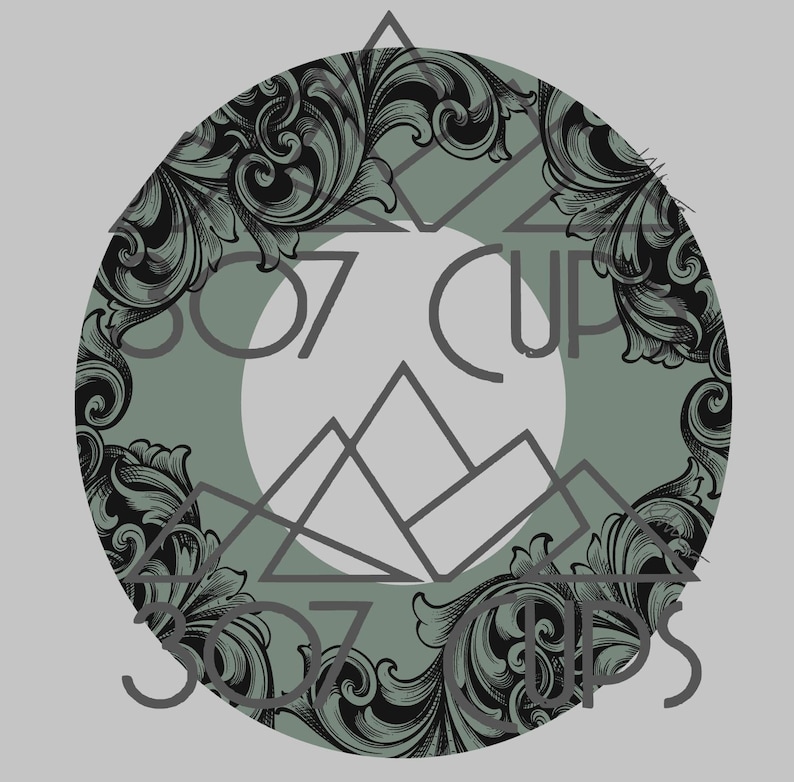Western Filagree Wide Brim Hat LASER ENGRAVING SVG Pdf Png - Etsy