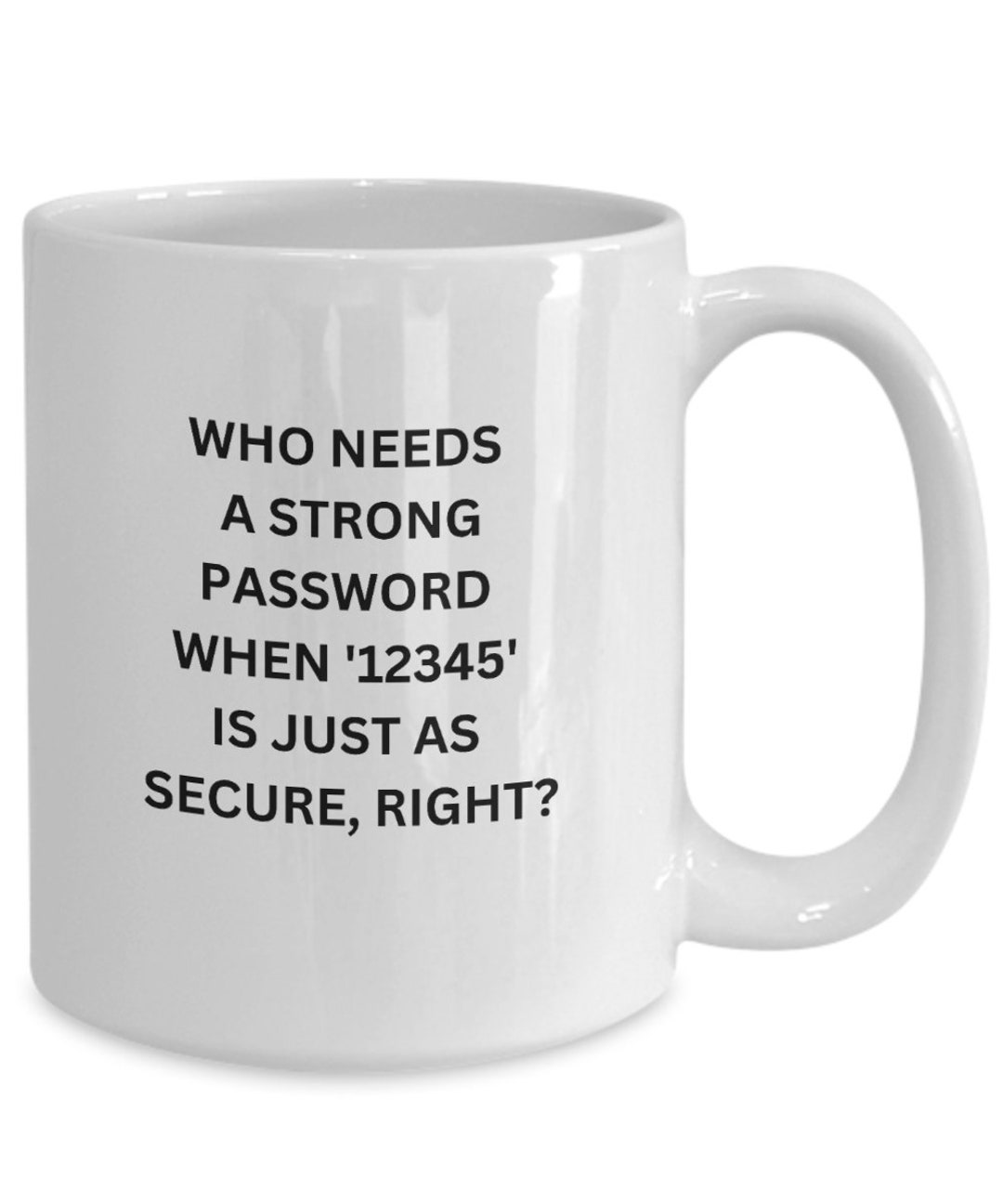 Cyber Security Password Coffee Mug, Gift Ideas for Cyber Security ...