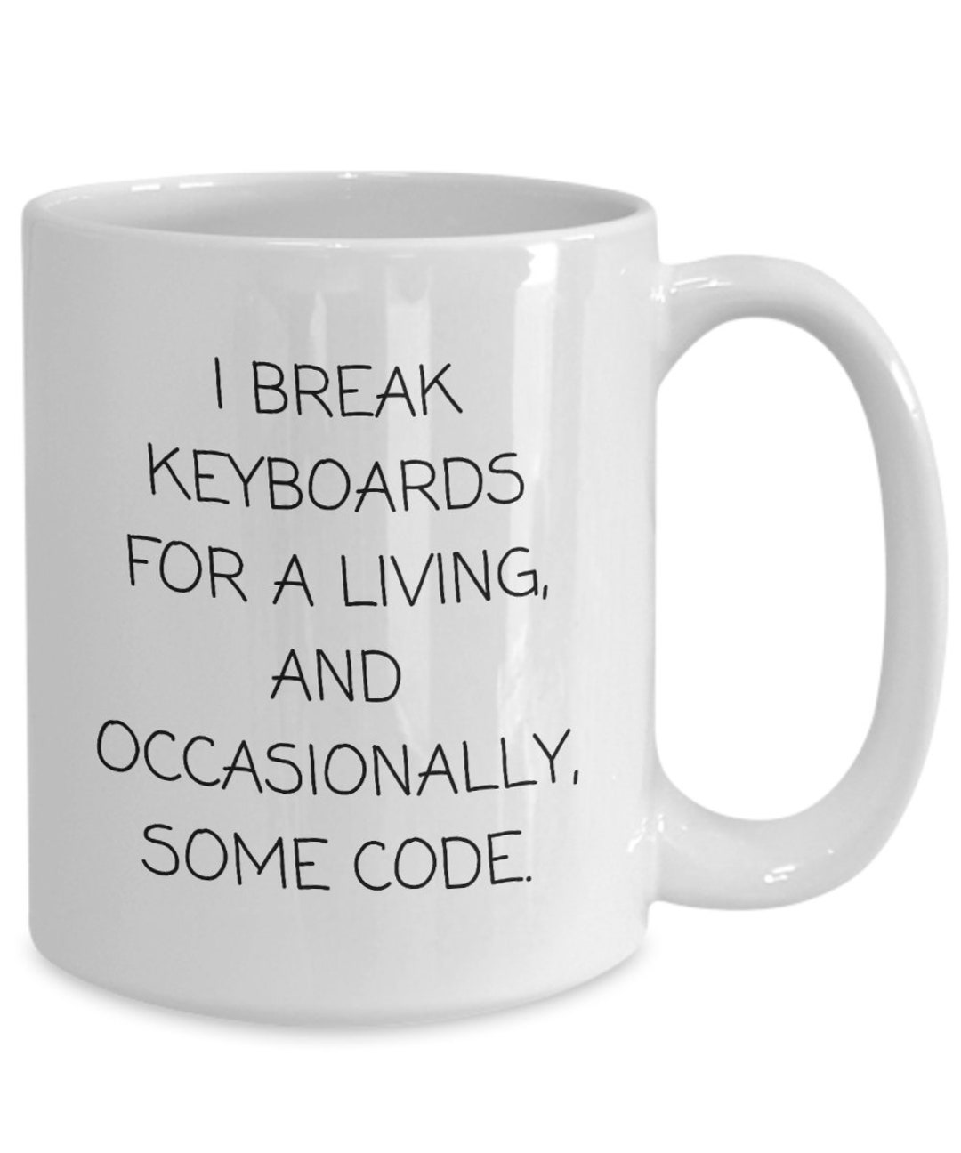 Humorous Technology Hacker Mug, Funny Gift Ideas for Computer Coding ...