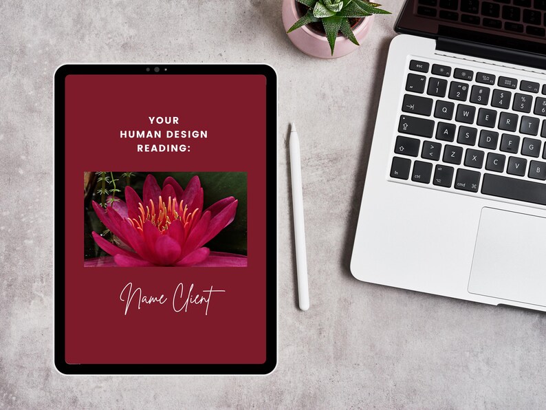 Editable Human Design Reading Template With Planets / Report Template ...