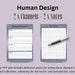 Human Design Chart: Self-discovery Bodygraph (printable PDF) - Etsy