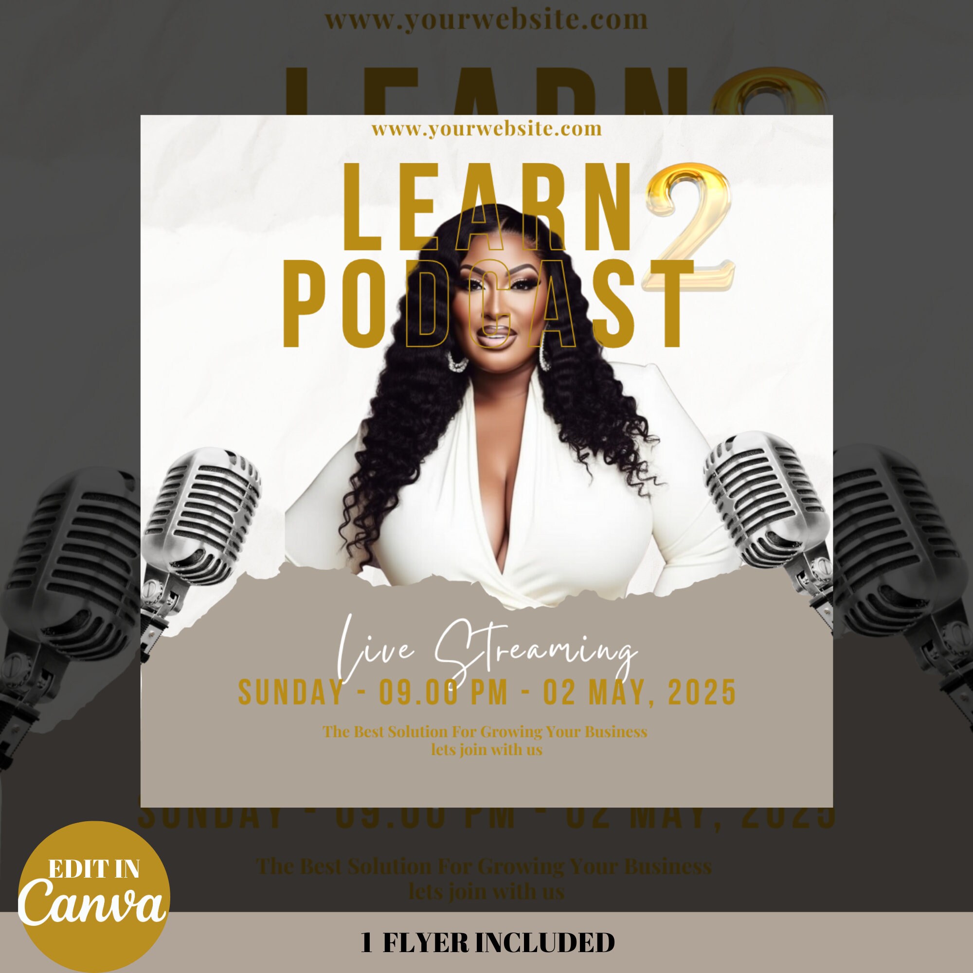 DIY Flyer Design Social Media Flyer Premade Flyer Design - Etsy