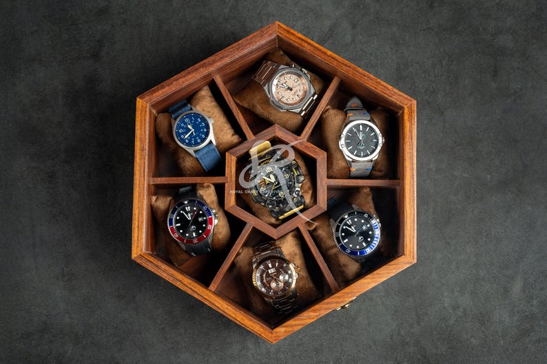Free Personalized Luxury Watch Box for Men, Best Gift for Dad, Mens ...