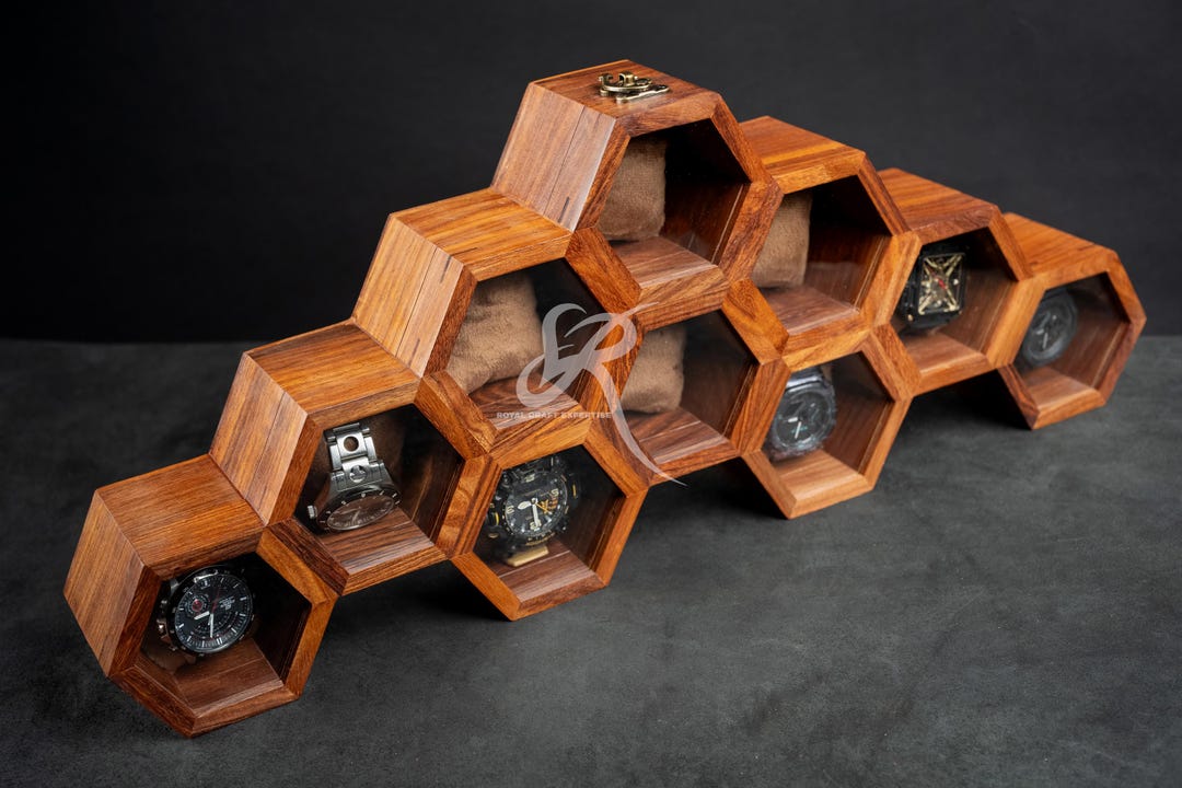 Custom Watch Box, Wood Case, Best Gift for Father, Handmade Watch Box ...