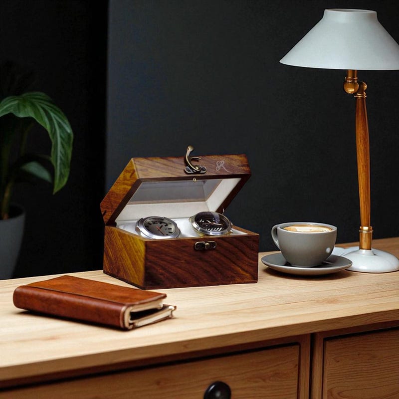 Watch Winder Box Handmade - Etsy