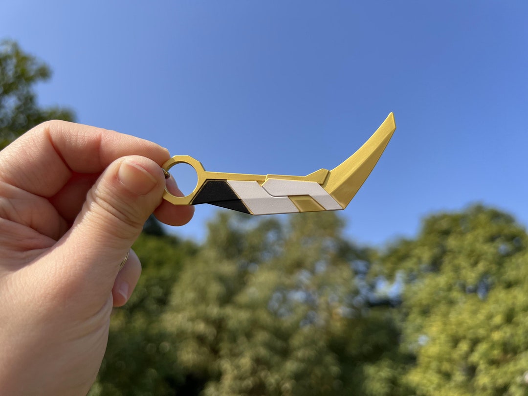 Valorant Metal Keychain Valorant Prime Keychain Karambit Model Keychain ...