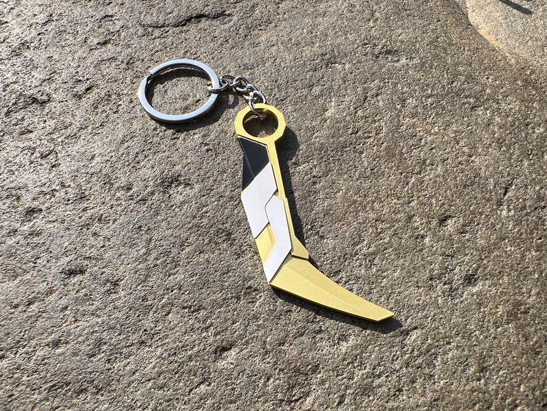 Valorant Metal Keychain Valorant Prime Keychain Karambit Model Keychain ...
