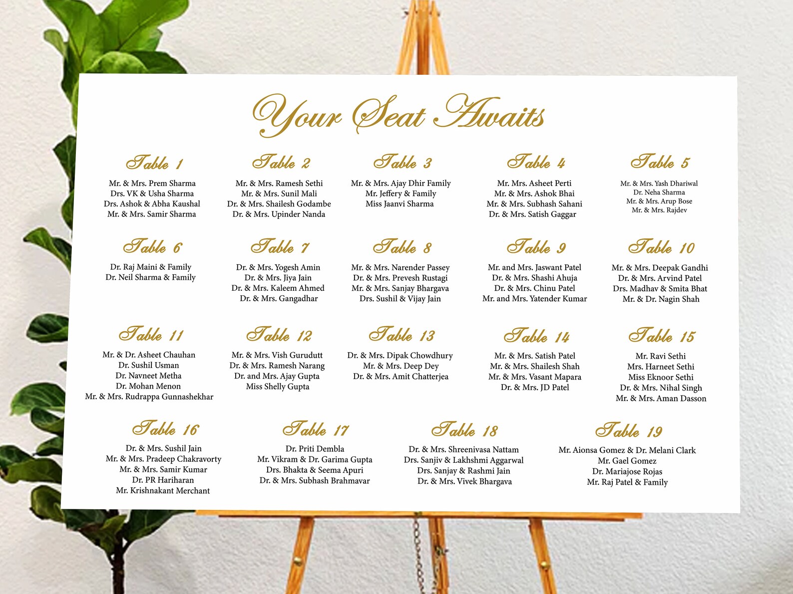 Large Table Seating Chart, Acrylic Wedding Seating Chart Sign, Find ...